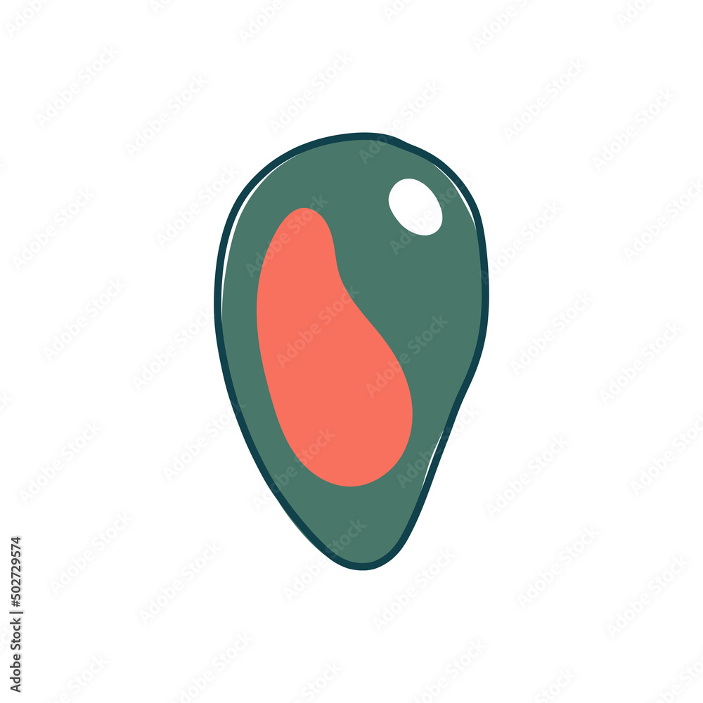 Colorful mango clipart cartoon. Mango vector illustration. icon sign ...