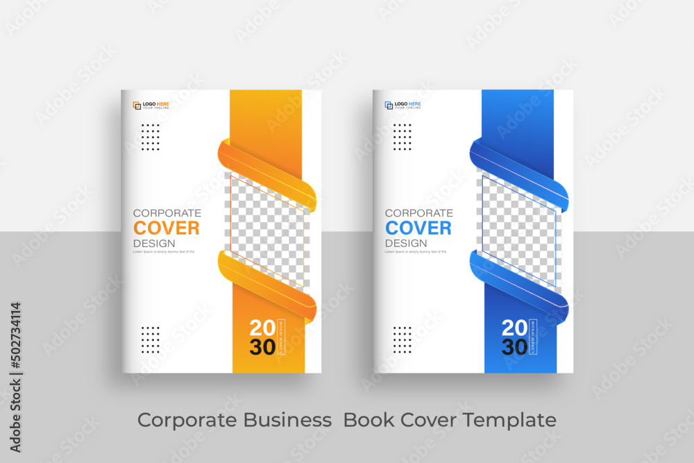 Corporate business book cover, professional business cover design ...