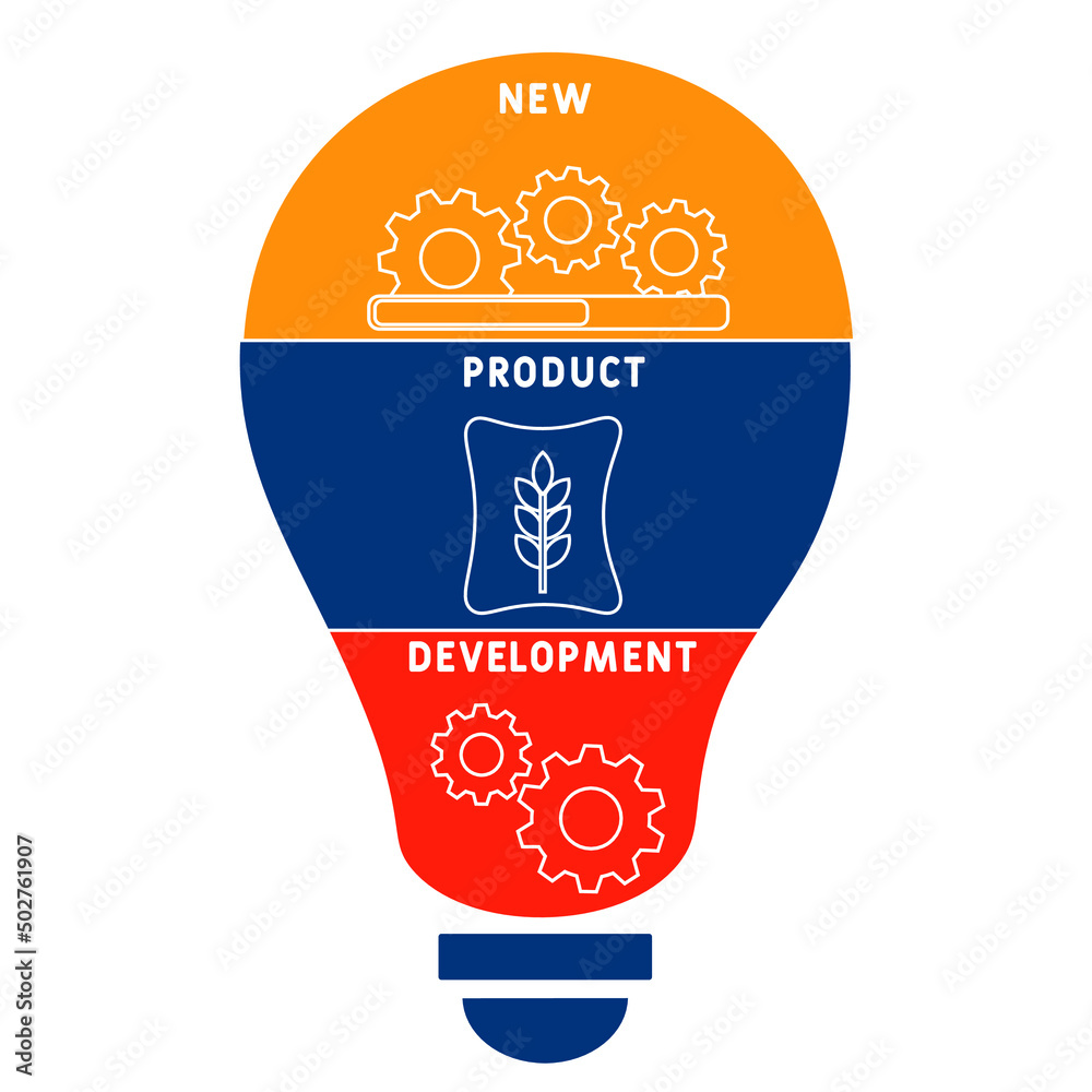 Vecteur Stock NPD New Product Development acronym. business concept ...