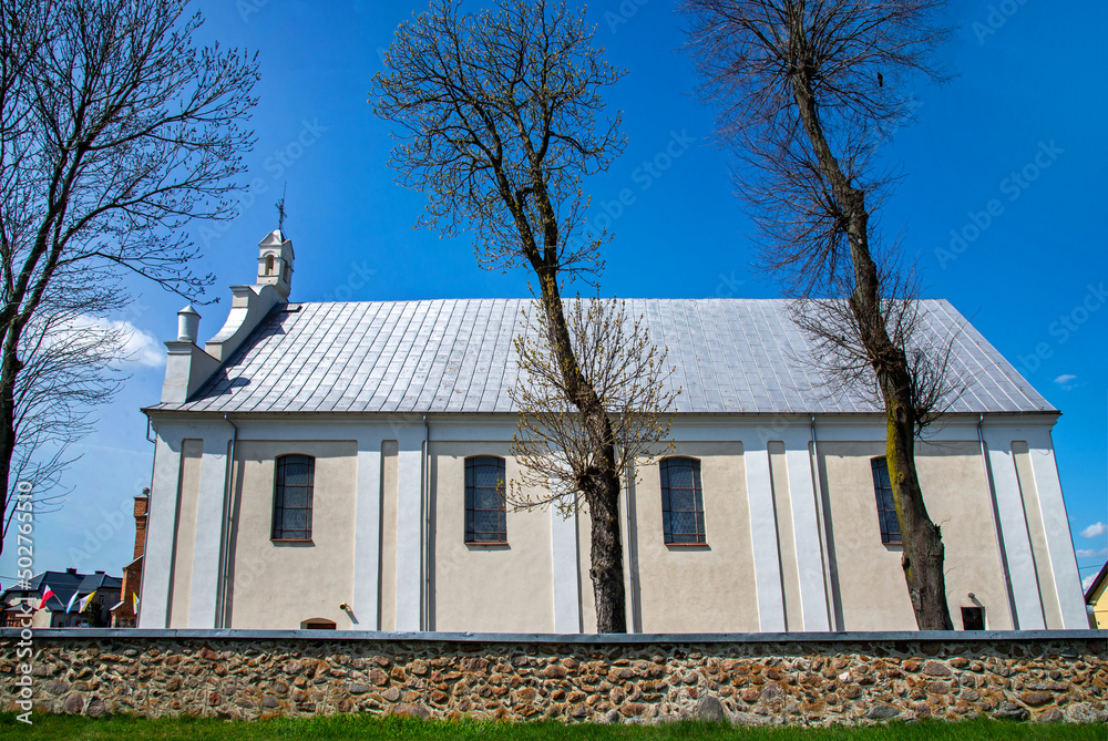 General view and close-up of architectural details of the sacred ...