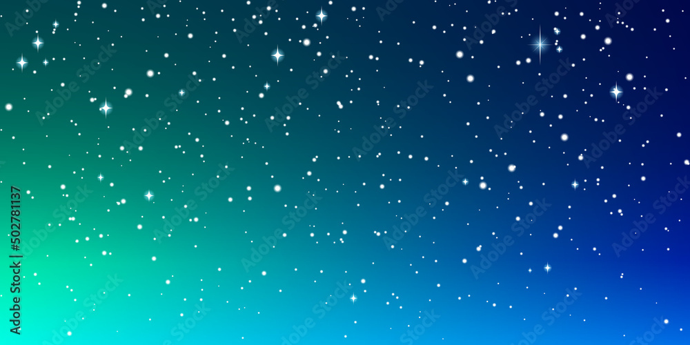 pink starry sky banner Stock Vector | Adobe Stock