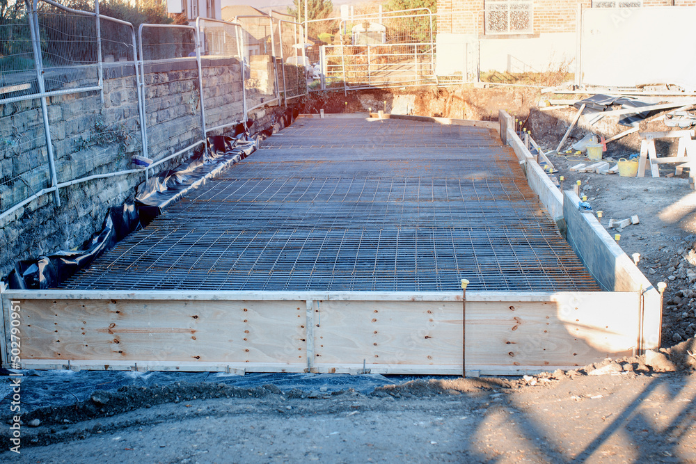 Shutters fitted by joiners with reinforcement mesh inside are ready for ...