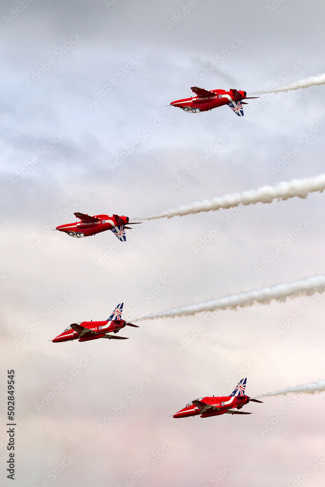 RAF Waddington, Lincolnshire, UK - July 6, 2014: Royal Air Force (RAF ...