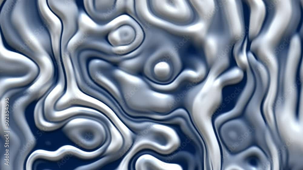 Animation of waves and ripples in blue . Rippled surface of liquid ...