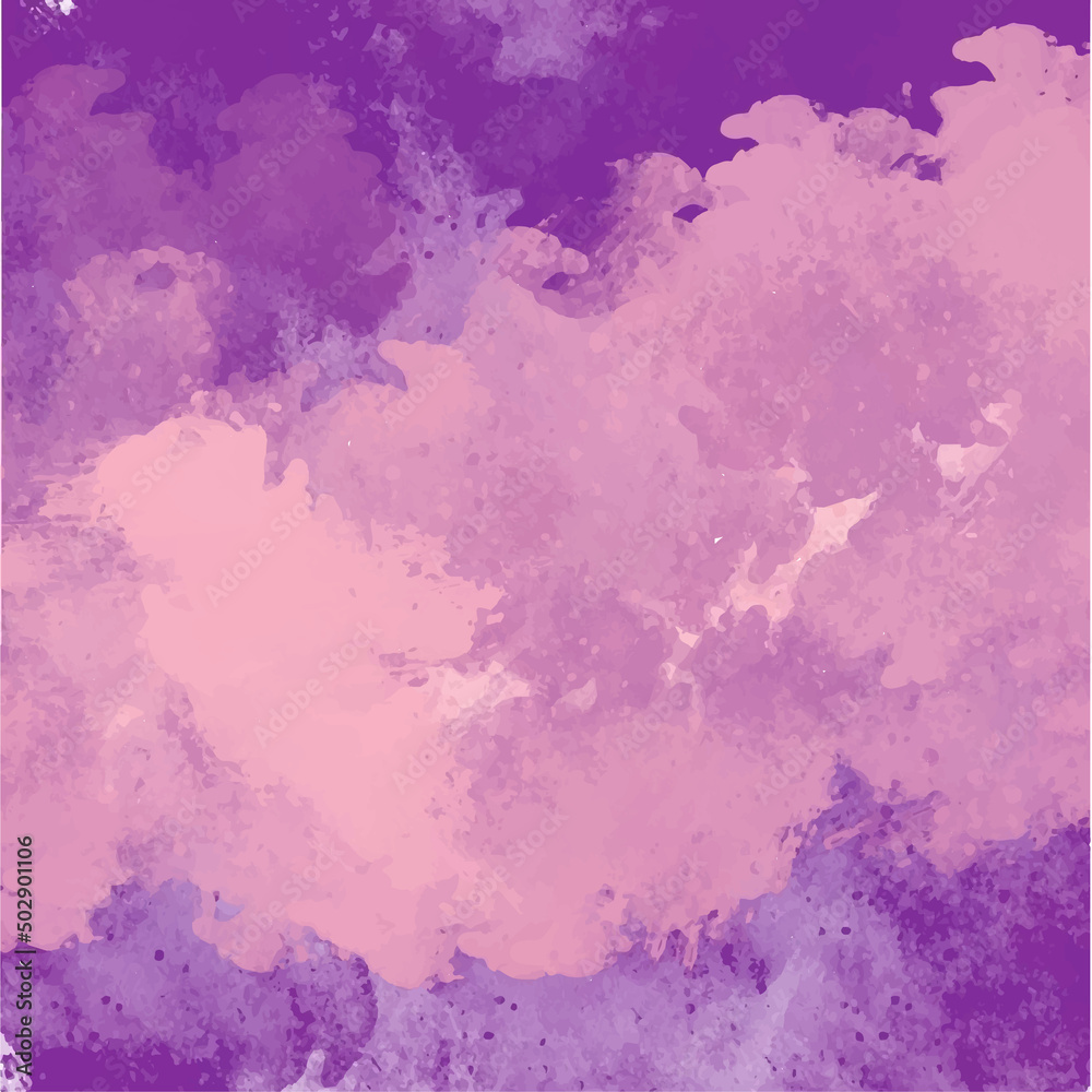 Purple watercolor background for your design, watercolor background ...