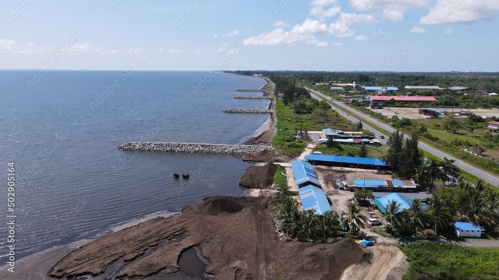 Miri, Sarawak Malaysia - May 2, 2022: The Landmark and Tourist ...