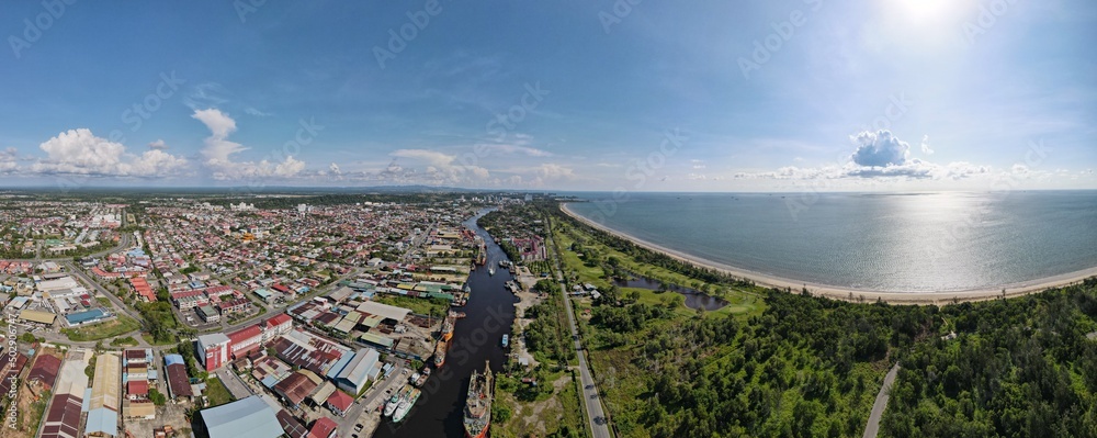 Miri, Sarawak Malaysia - May 2, 2022: The Landmark and Tourist ...
