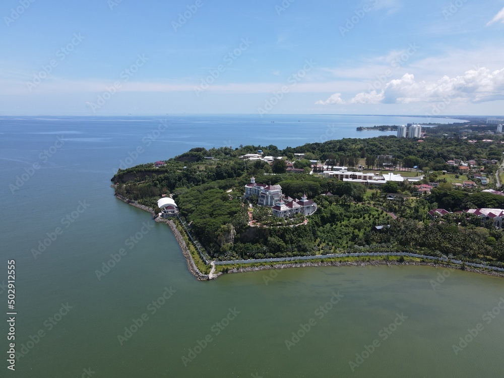 Miri, Sarawak Malaysia - May 2, 2022: The Landmark and Tourist ...