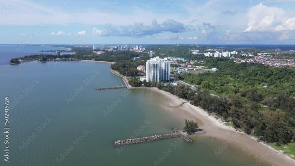 Miri, Sarawak Malaysia - May 2, 2022: The Landmark and Tourist ...
