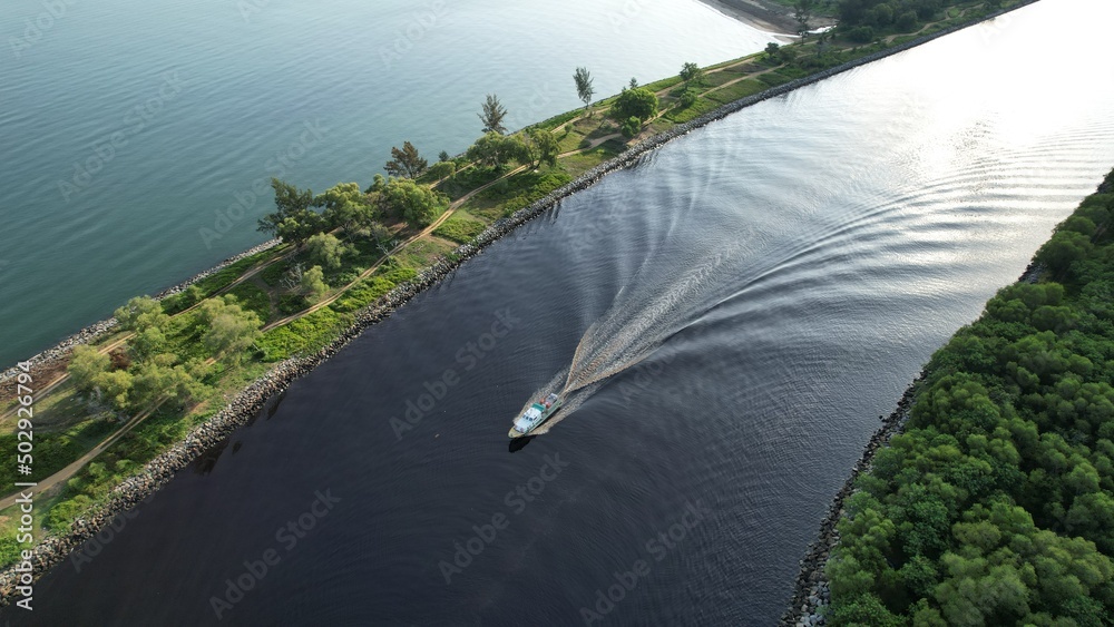 Miri, Sarawak Malaysia - May 2, 2022: The Landmark and Tourist ...
