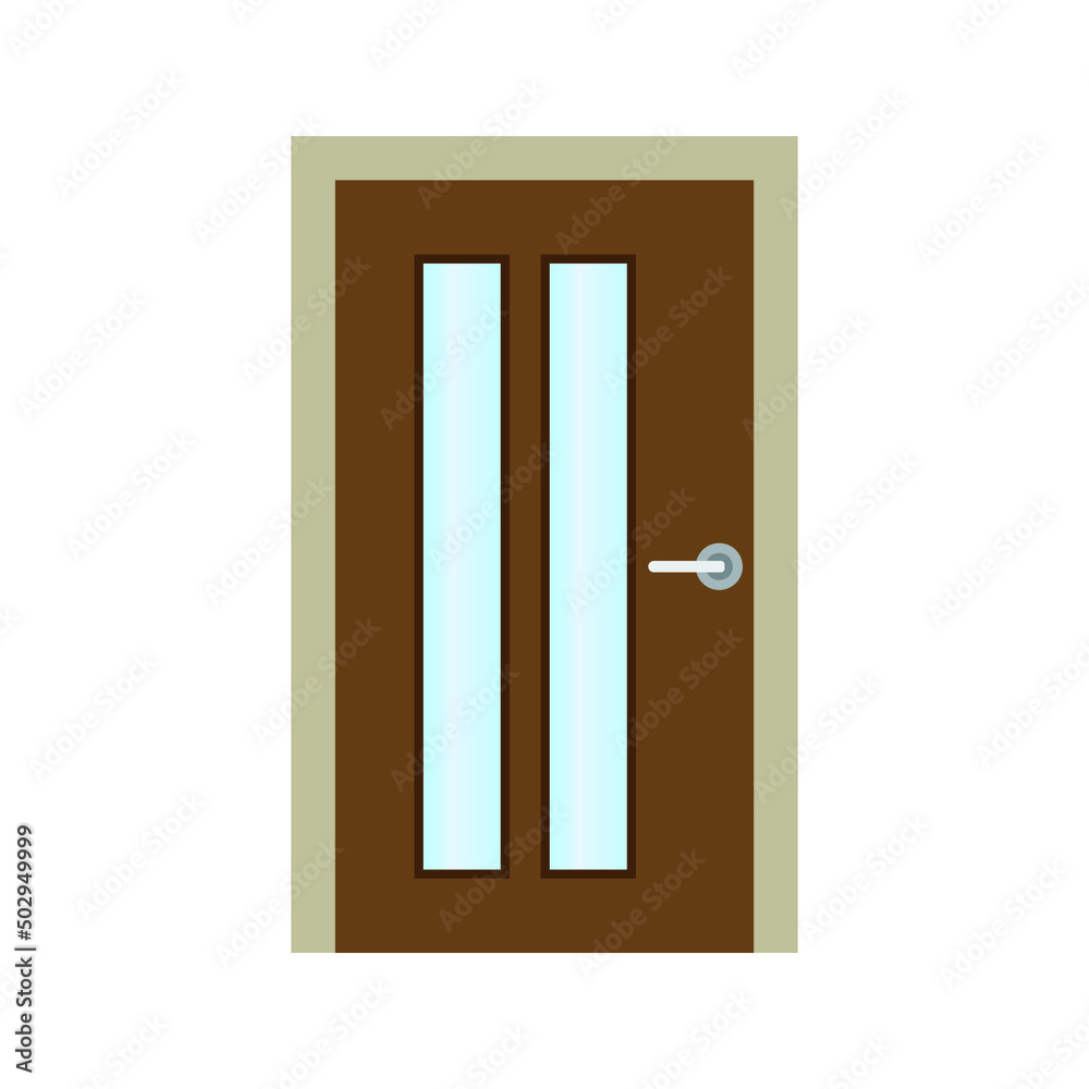 door vector for website symbol icon presentation Stock Vector | Adobe Stock