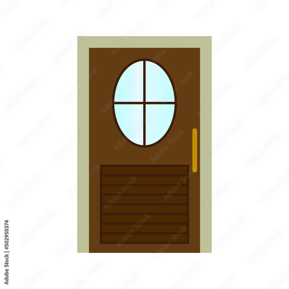 door vector for website symbol icon presentation Stock Vector | Adobe Stock