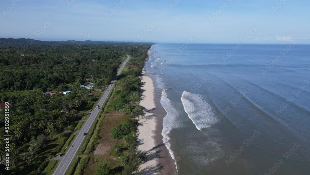 Miri, Sarawak Malaysia - May 2, 2022: The Landmark and Tourist ...