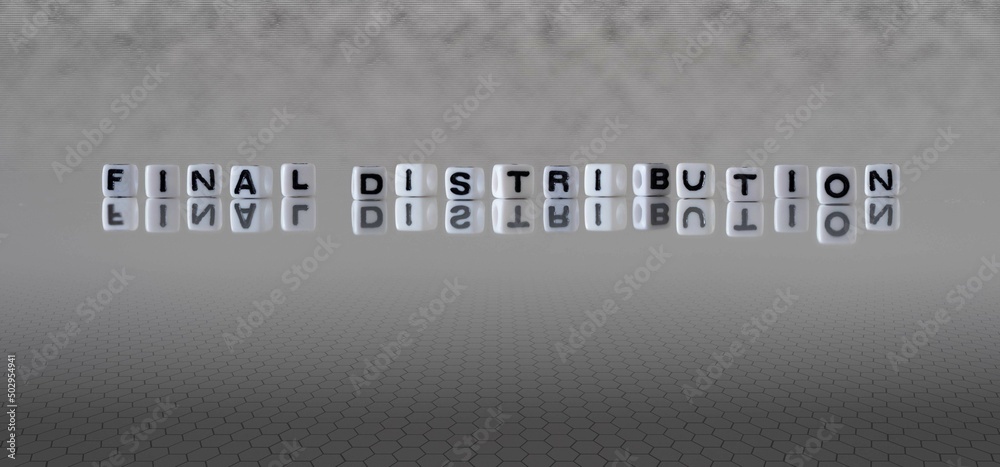 final distribution word or concept represented by black and white ...