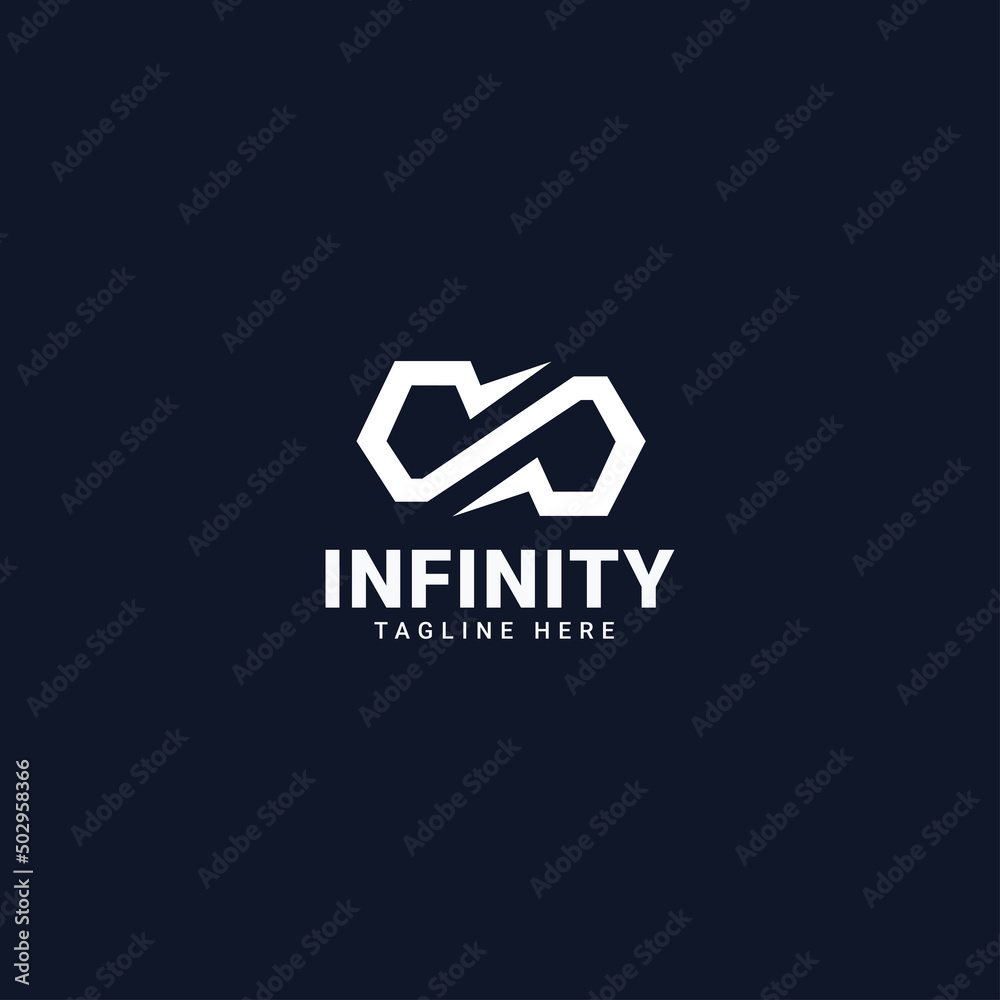 infinity, logo, design, modern, unique, creative, infinity logo ...