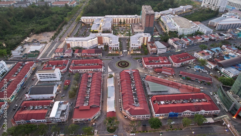 Miri, Sarawak Malaysia - May 2, 2022: The Landmark and Tourist ...