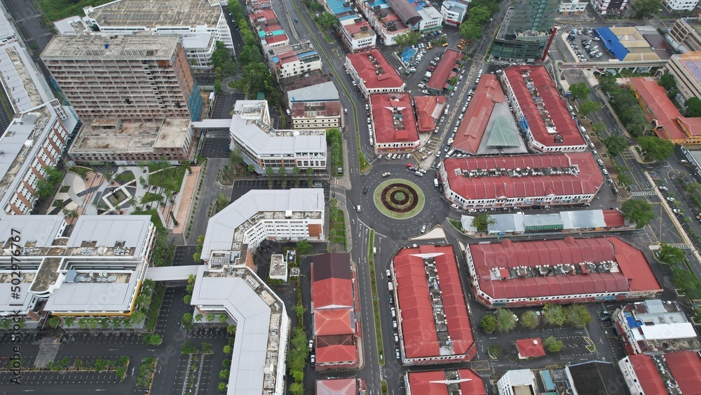 Miri, Sarawak Malaysia - May 2, 2022: The Landmark and Tourist ...