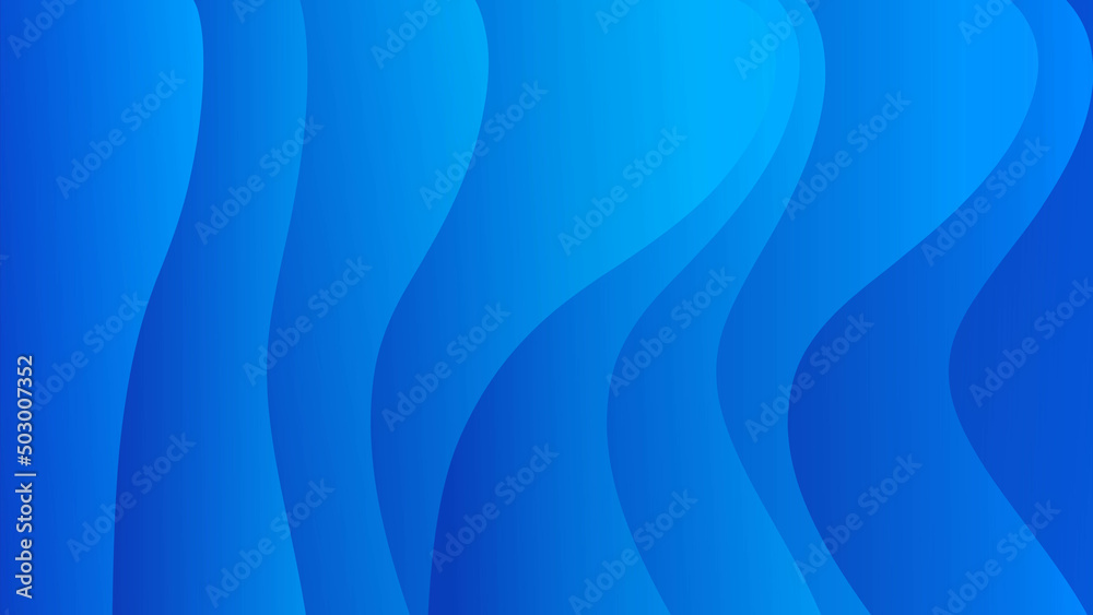 Blue wave abstract background, web background, blue texture, banner ...