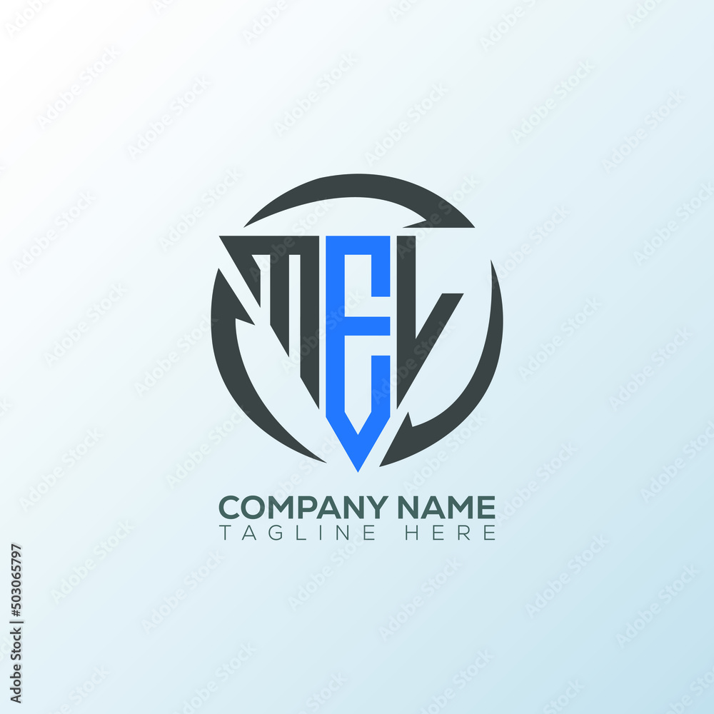 MEL letter logo design on white background.MEL creative initials letter ...