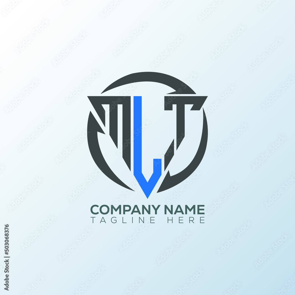 MLT letter logo design on white background.MLT creative initials letter ...