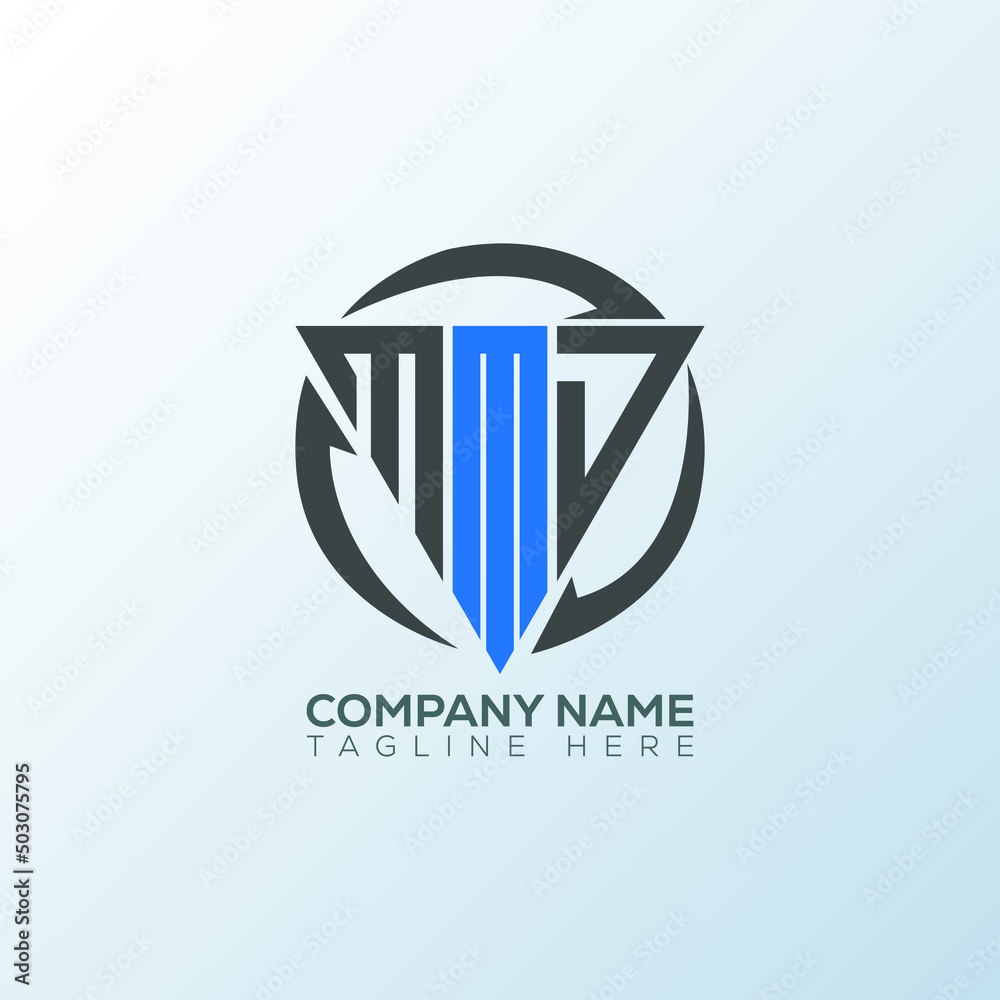 MMD letter logo design on white background.MMD creative initials letter ...