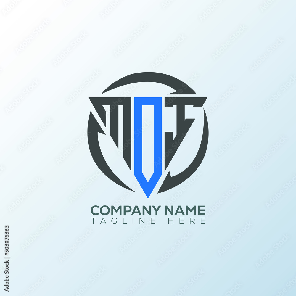 MOI letter logo design on white background.MOI creative initials letter ...