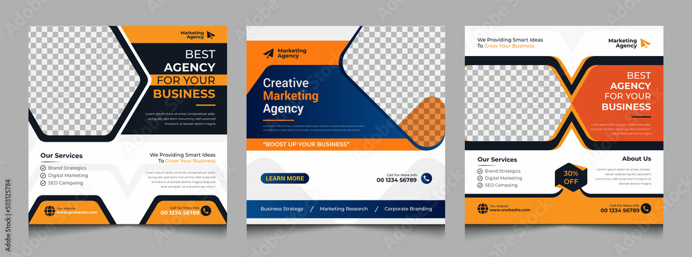 Creative & modern corporate square web banner design, Facebook Post ...