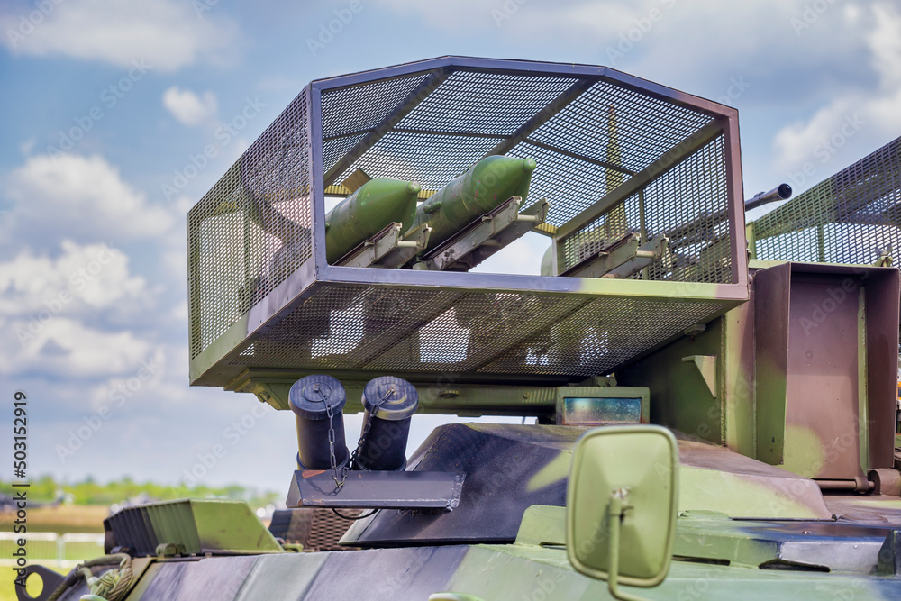 Wire-guided anti-tank guided missile Stock Photo | Adobe Stock