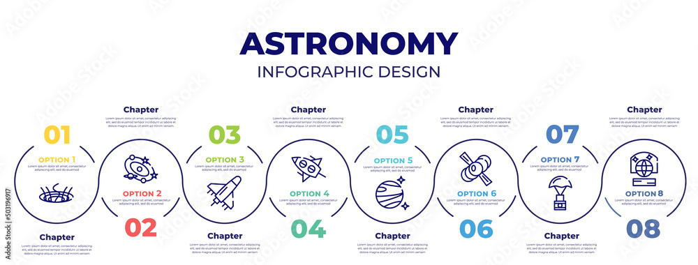 infographic template design vector with icons and 8 options or steps ...