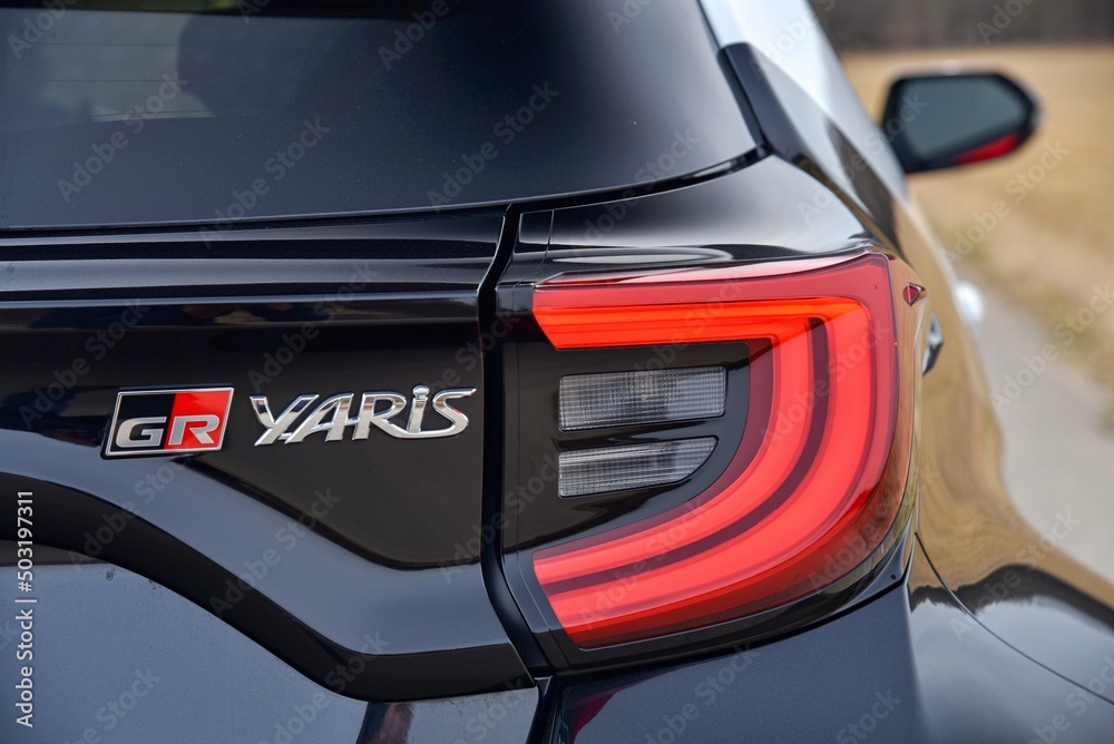 Foto de Toyota GR Yaris. A small car with a lot of fun. Rear light and ...