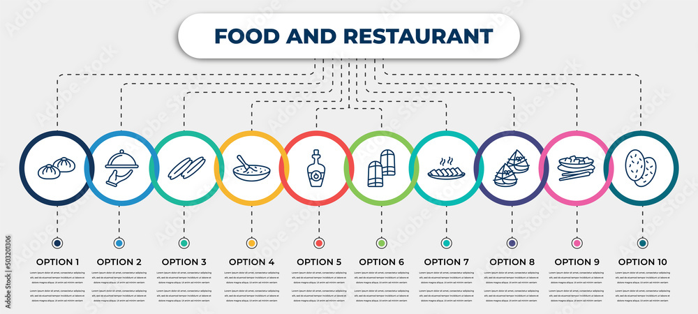 vector infographic template with icons and 10 options or steps ...