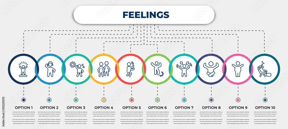 vector infographic template with icons and 10 options or steps ...