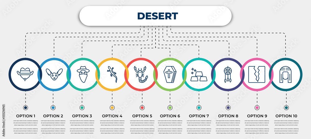 vector infographic template with icons and 10 options or steps ...