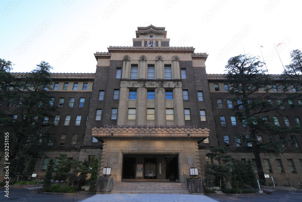 庁舎 名古屋市役所本庁舎 愛知県 名古屋市 Stock Photo | Adobe Stock