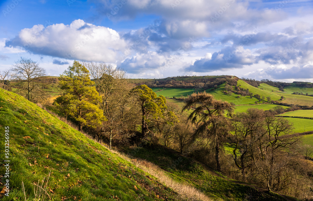 Beautiful countryside and magnificent views of the Somerset countryside ...