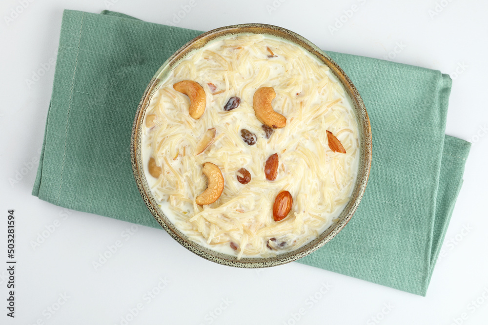 Semiya payasam or shewai or sewai Khir or seviyan Kheer is a Indian ...