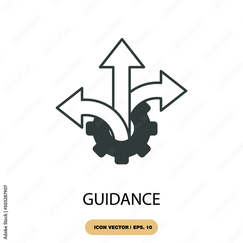 guidance icons symbol vector elements for infographic web Stock Vector ...