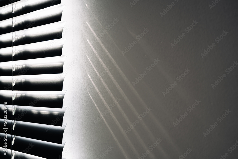 Space shadow. Sunlight architecture abstract background with light ...