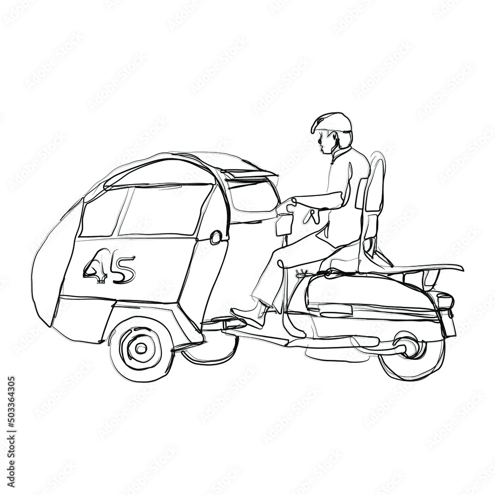 Helicak is the old city of Jakarta public transportation. (The three ...