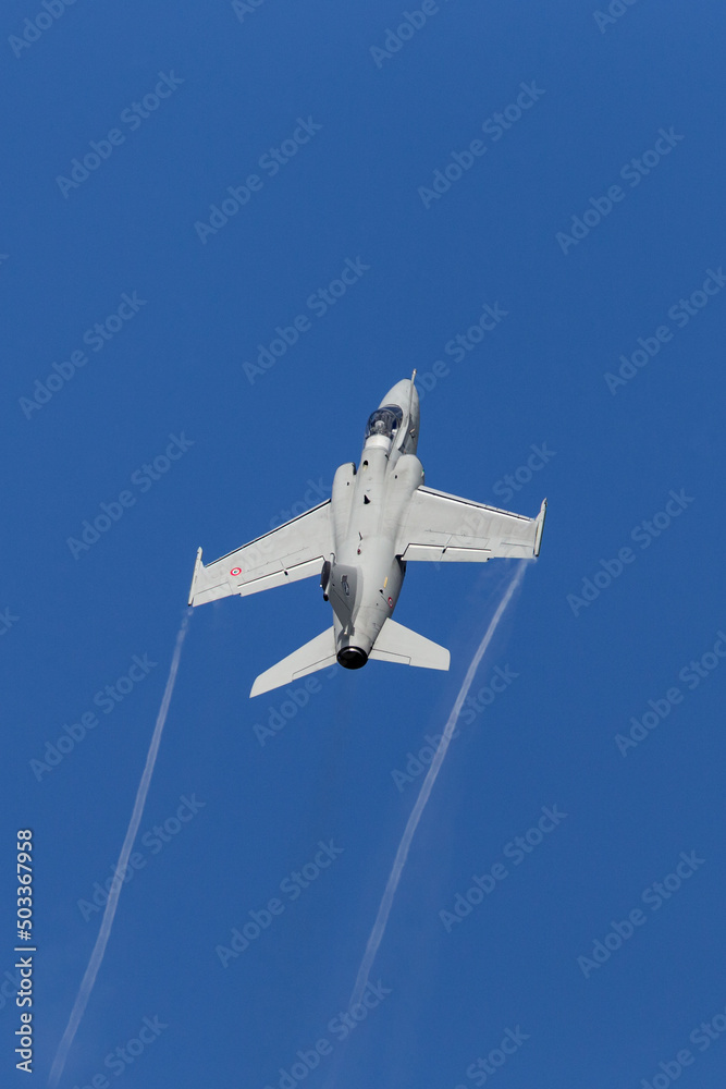 RAF Fairford, Gloucestershire, UK - July 14, 2014: Italian Air Force ...