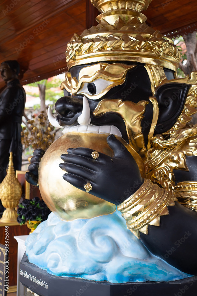 Rahu statue Stock Photo | Adobe Stock