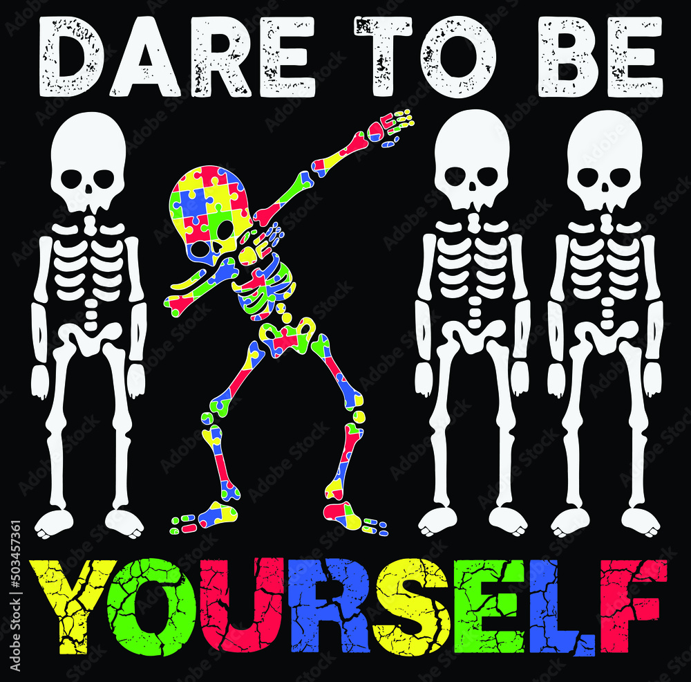 Autism Awareness Vector Illustrations, Autism Awareness t shirt design ...