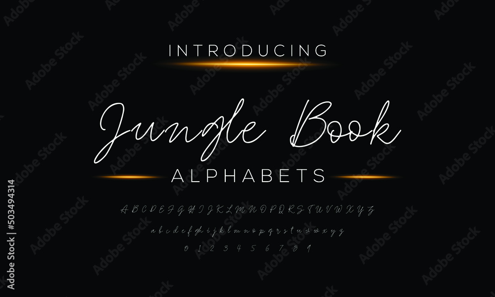 Best Alphabet Signatures Hand drawn Script Logotype Font lettering ...