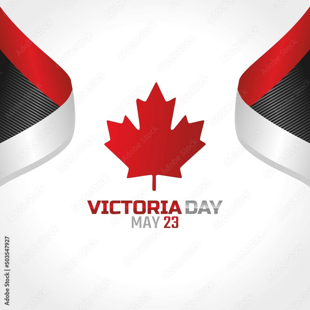 vector graphic of victoria day good for victoria day celebration. flat ...