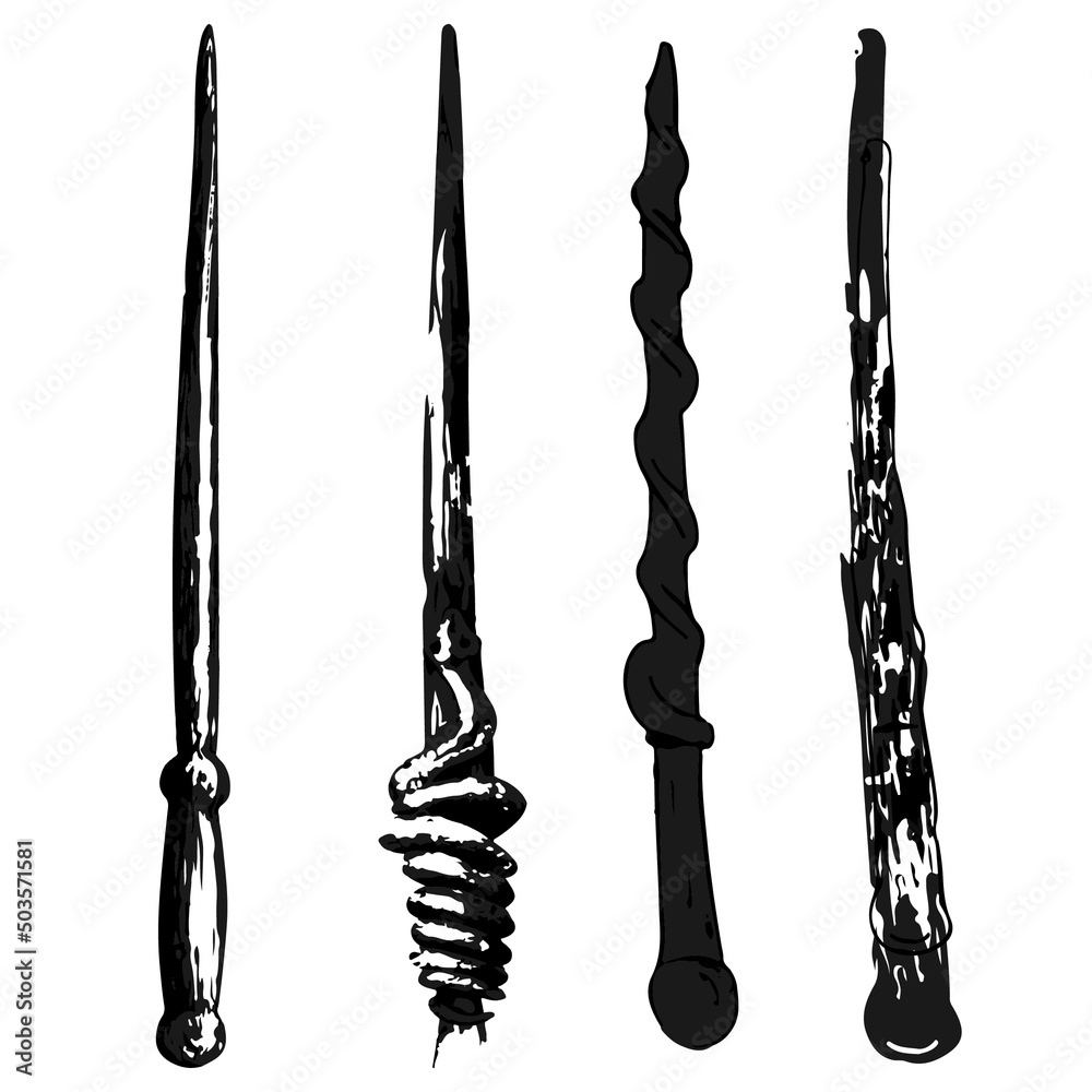 magic wand Stock Vector | Adobe Stock