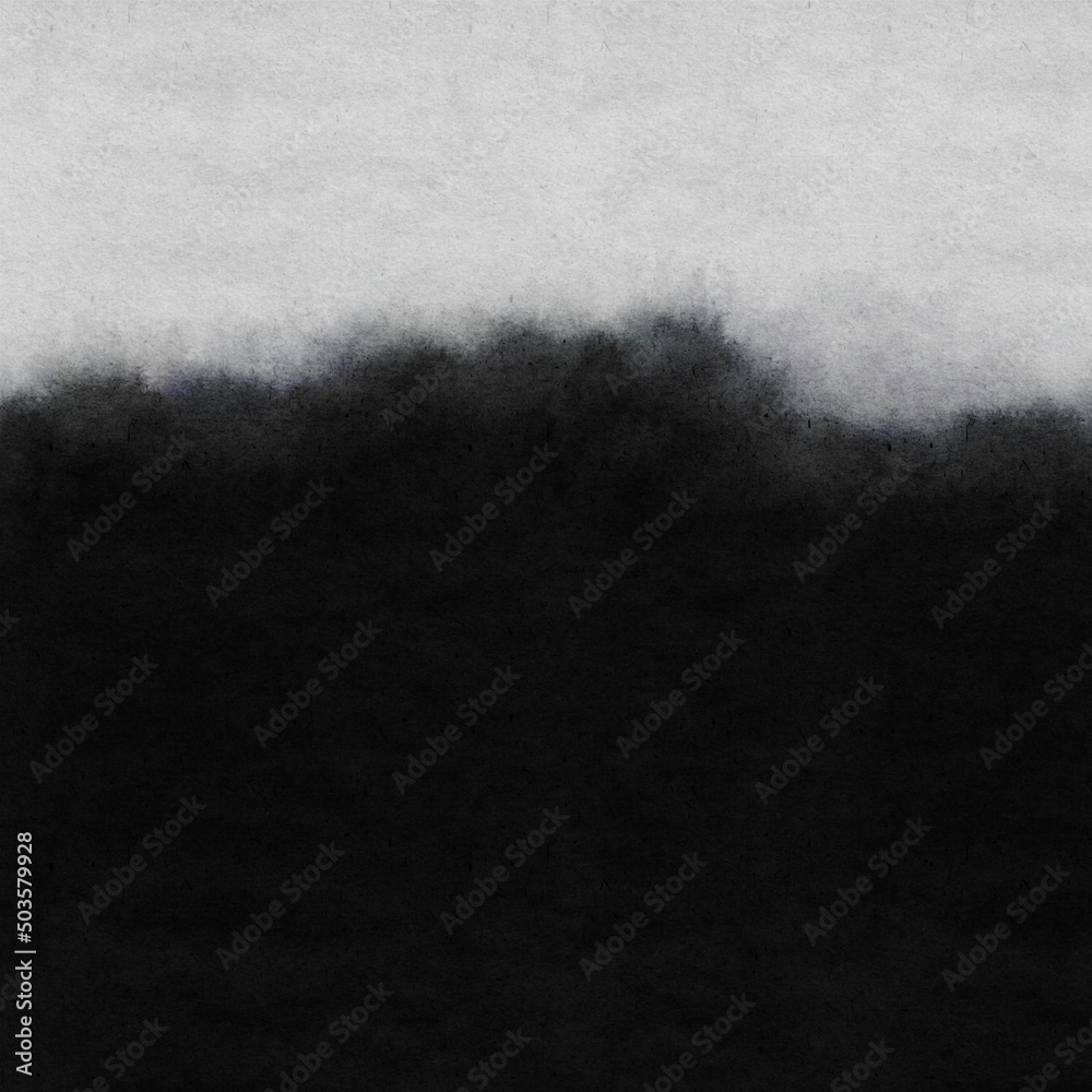 Custom Black Ink Paper Texture. Black Ink on White Textured Paper with ...