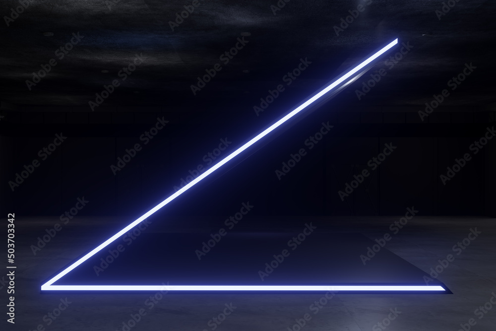 Empty Display Design for mockup and Corporate identity,stage.Platform ...