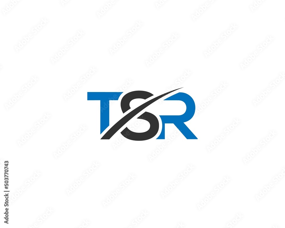 Letter TSR Logo Icon Design Idea Vector Symbol. Stock Vector | Adobe Stock