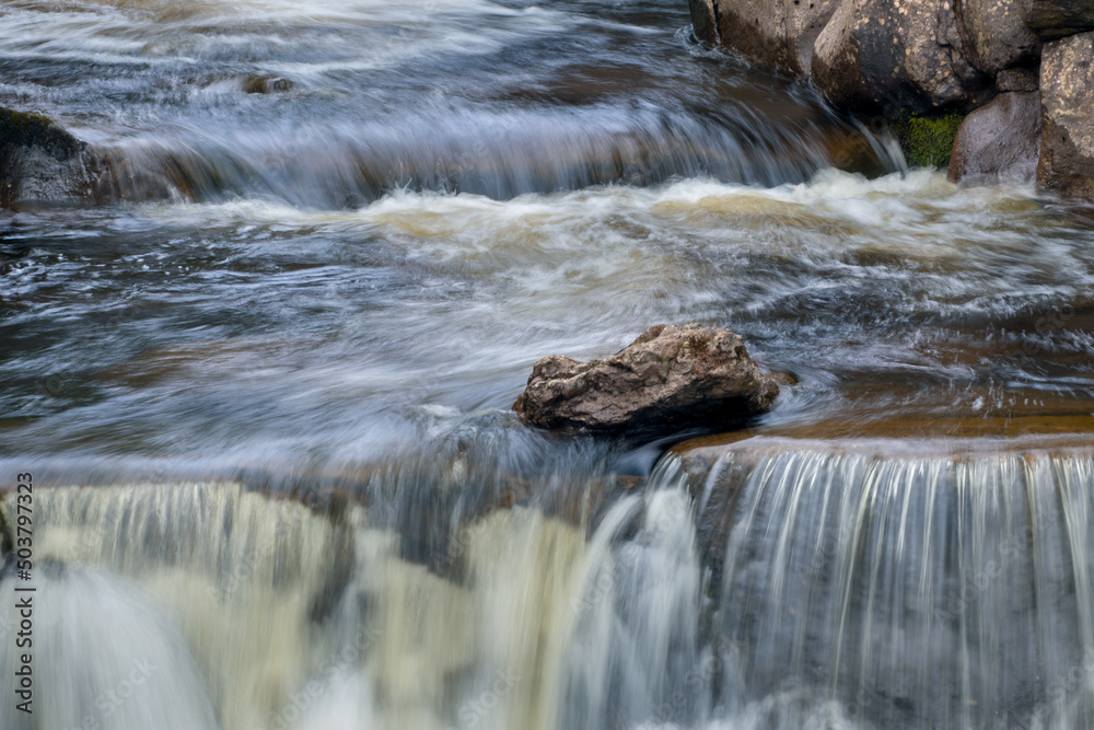 The Bracklinn Falls are a series of waterfalls north-east of Callander ...