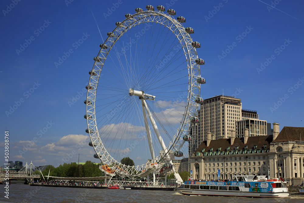Foto de London Eye, Westminster, UK, 2022. The Millennium Wheel - AKA ...